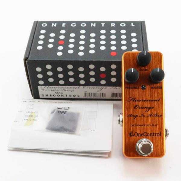 【中古】 One Control FLUORESCENT ORANGE AIAB Amp In A Box 旧デザイン オーバードライブ ギターエフェクター  One Control FLUORESCENT ORANGE AIAB Amp ...