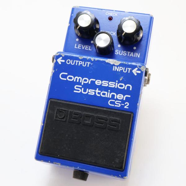 【中古】コンプレッサー エフェクター BOSS CS-2 Compression Sustainer Made in Japan ギターエフェクター  BOSS CS-2 Compression Sustainer Made in Japa...