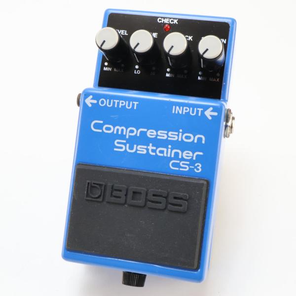 【中古】コンプレッサー エフェクター BOSS CS-3 Compression Sustainer ギターエフェクター  BOSS CS-3 Compression Sustainer  の中古品です。  使用感のあるコンディションです。...