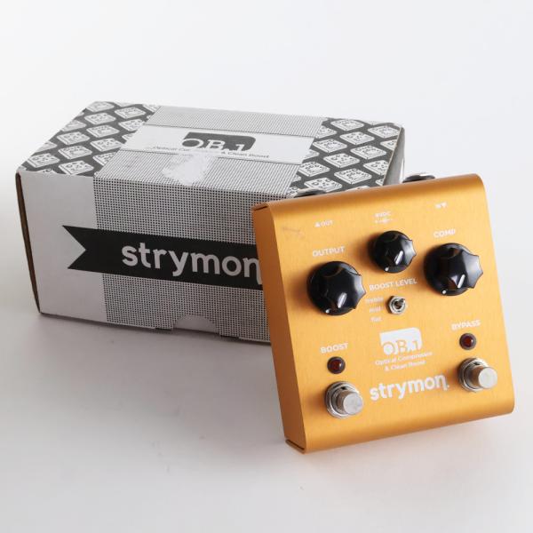 【中古】 コンプレッサー ブースター STRYMON OB.1 Optical Compressor ＆ Clean Boost ストライモン ギターエフェクター  STRYMON OB.1 Optical Compressor ＆ Cle...