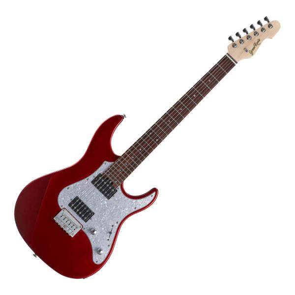 GrassRoots G-SNAPPER-DX Candy Apple Red エレキギター。  【SPEC】 BODY：Basswood NECK：Hard Maple FINGERBOARD：Rosewood SCALE：648mm N...