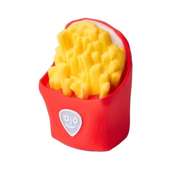 Mr.MojoFx ミスターモジョエフエックス Fries Topper フットスイッチハット フットスイッチカバー 1個入  Fries Topperは、カリカリに揚げられた黄金に輝くフライドポテトのパッケージをモチーフにしたフットスイッ...