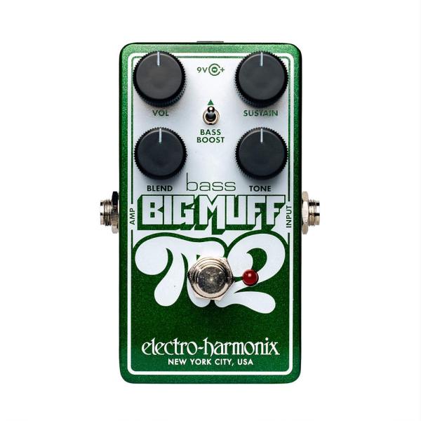エフェクター ELECTRO-HARMONIX Bass Big Muff Pi 2 エレクトローハーモニクス ベースビッグマフ2 ファズ  ベース界で愛されるファズに、待望の続編。  ベーシストに愛され続けてきたBig Muffの歴史と、...