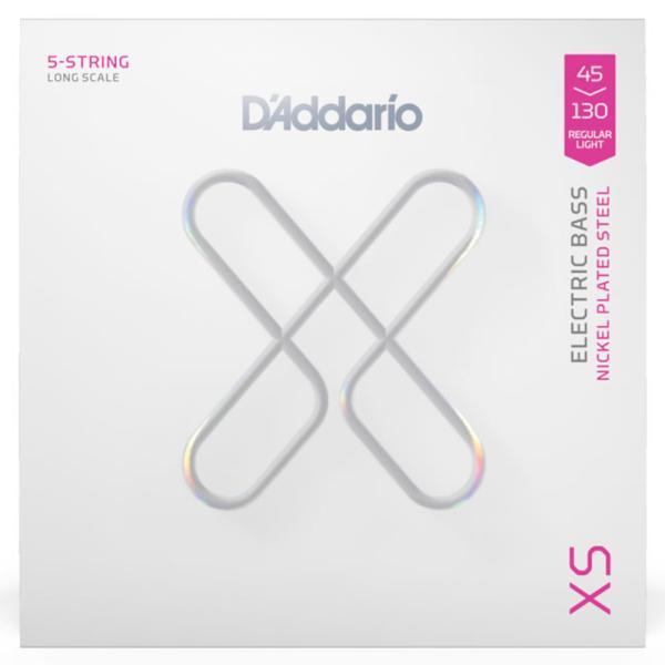 ベース弦 5弦ベース用 D'Addario XS Bass XSB45130 Regular Light 5st 045-130 ダダリオ コーティング弦 ロングスケール  D'Addario『XS Bass』は、サウンドの明瞭さやレスポン...
