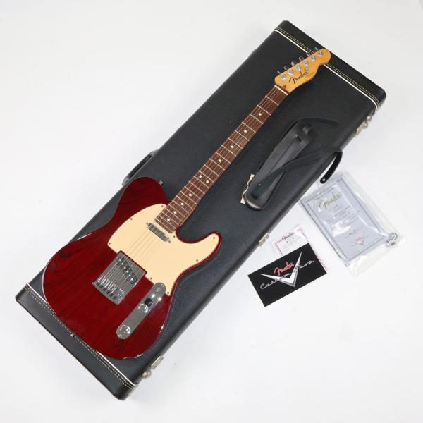 【中古】 エレキギター Fender Custom Shop Custom Classic Telecaster Bing Cherry Transparent Rosewood FingerBoard 2007年製 フェンダー カスタムシ...