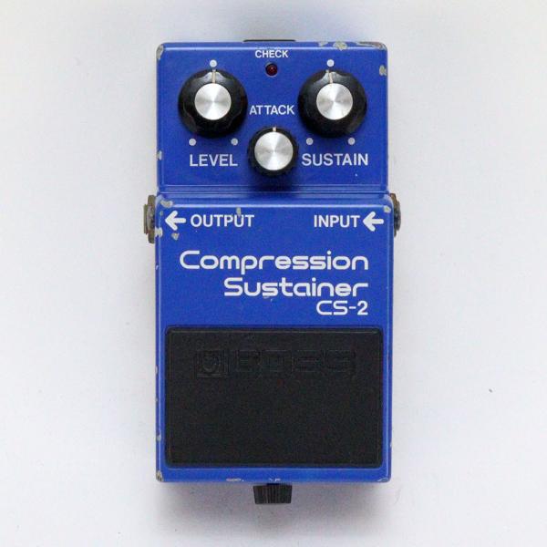【中古】コンプレッサー エフェクター BOSS CS-2 Compression Sustainer Made in Japan ギターエフェクター  BOSS CS-2 Compression Sustainer Made in Japa...