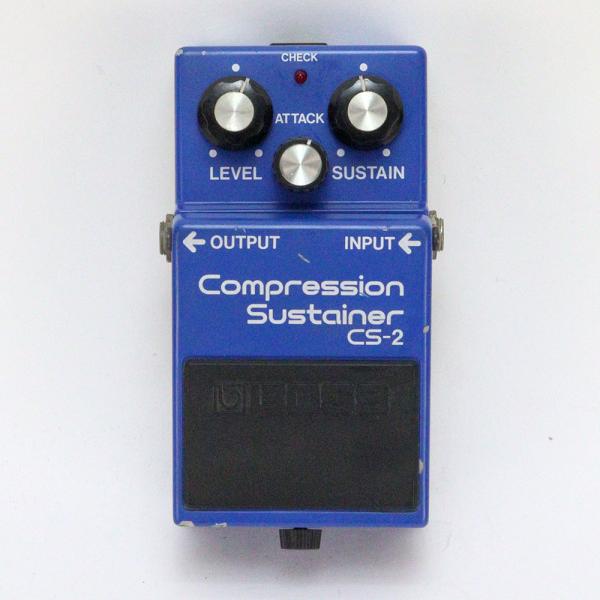 【中古】コンプレッサー エフェクター BOSS CS-2 Compression Sustainer Made in Japan ギターエフェクター  BOSS CS-2 Compression Sustainer Made in Japa...