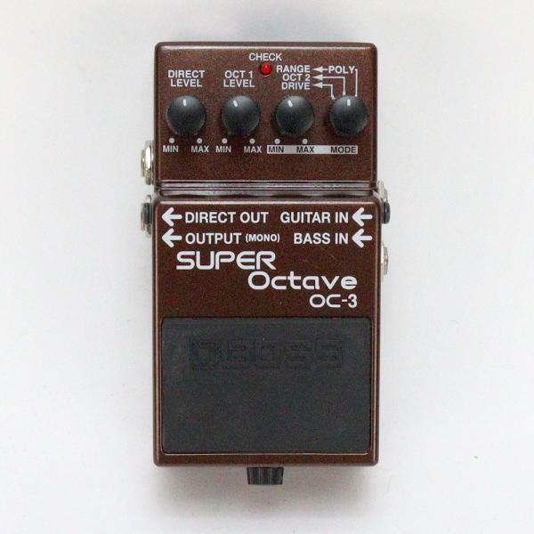 【中古】 スーパーオクターブ エフェクター BOSS OC-3  Super Octave ギターエフェクター オクターバー  BOSS OC-3  Super Octave の中古品です。  使用感のあるコンディションです。 商品内容：本...