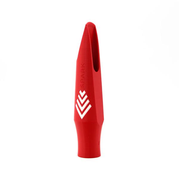 サイオス SYOS Spark 7 Red ＆ White バリトンサックス用マウスピース  ロールオーバーバッフル / スモール・チェンバーの組み合わせで滑らかなサウンドながらも適度なエッジが効いており、バランスのとれたマウスピースです。...