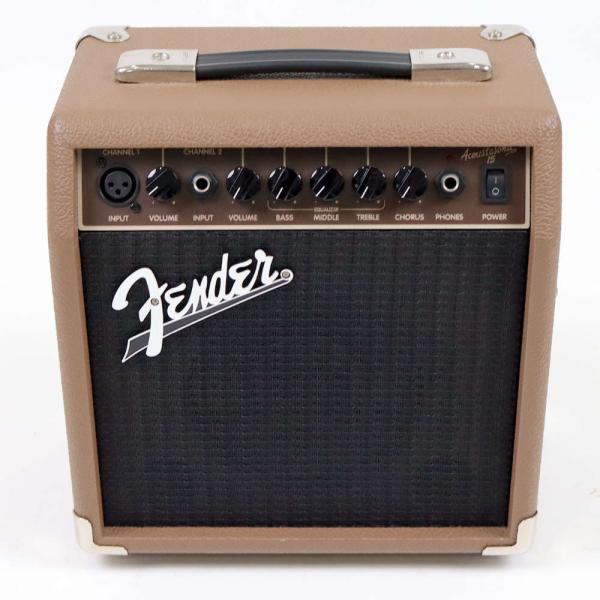 【中古】ギターアンプ アコースティックギター用 Fender Acoustasonic 15 フェンダー アコースタソニックアンプ  Fender Acoustasonic 15 の中古品です。  使用感のあるコンディションです。 商品内容...