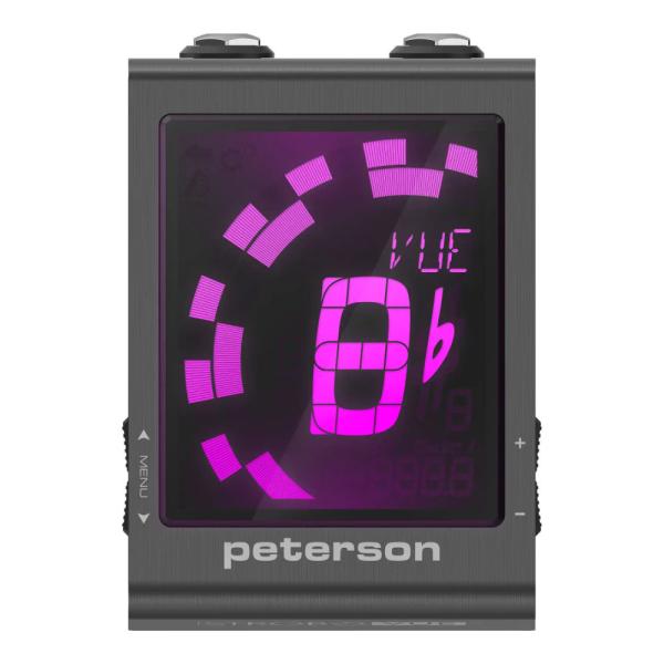PETERSON ピーターソン Strobo VUE ストロボチューナー フットスイッチなし  StroboVUEは、0.1セント精度を誇るPetersonの据え置き型ストロボ・チューナーです。フット・スイッチ無しの「常時表示」スタイルによ...