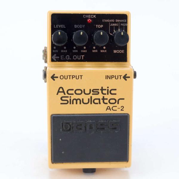 【中古】 アコースティックシミュレーター エフェクター BOSS AC-2 Acoustic Simulator ギターエフェクター  BOSS AC-2 Acoustic Simulator の中古品です。  使用感のあるコンディションで...