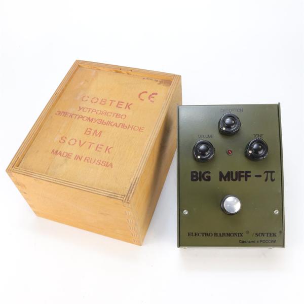 【中古】 ビッグマフ ELECTRO-HARMONIX SOVTEK Big Muff π Russia Army Green Bubble Font ファズ ディストーション ギターエフェクター  ELECTRO-HARMONIX SOV...
