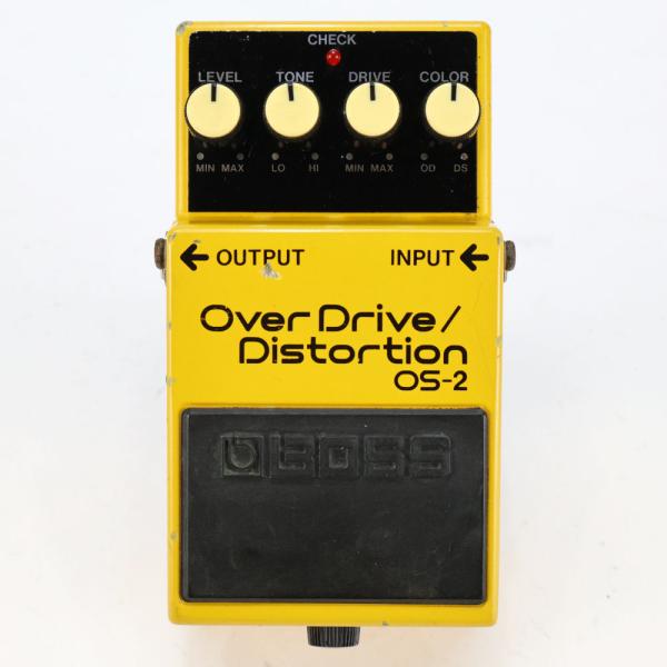 【中古】オーバードライブ ディストーション エフェクター BOSS OS-2 OverDrive Distortion ギターエフェクター  BOSS OS-2 OverDrive Distortion の中古品です。  使用感のあるコンデ...