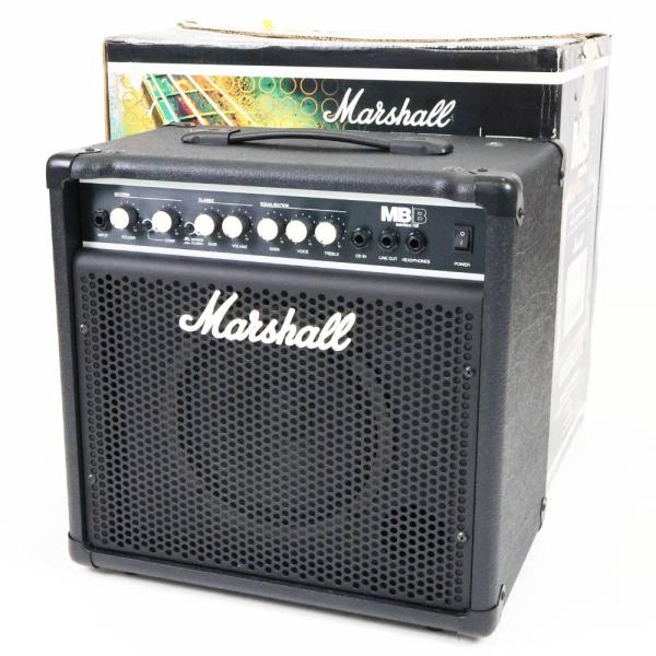 【中古】 ベースコンボアンプ MARSHALL マーシャル MB15  MARSHALL MB15 の中古品です。  使用感のあるコンディションです。 商品内容：本体・箱  小傷などあり中古らしいコンディションです。 現在の所、ガリもなく動...