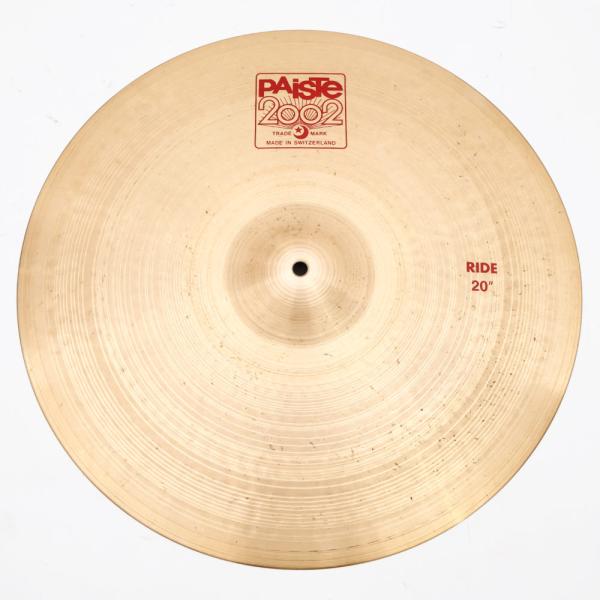 【中古】 ライドシンバル パイステ PAISTE 2002 Ride 20インチ ライドシンバル  PAISTE 2002 Ride 20インチ ライドシンバル の中古品です。  使用感のあるコンディションです。 商品内容：本体のみ  シン...
