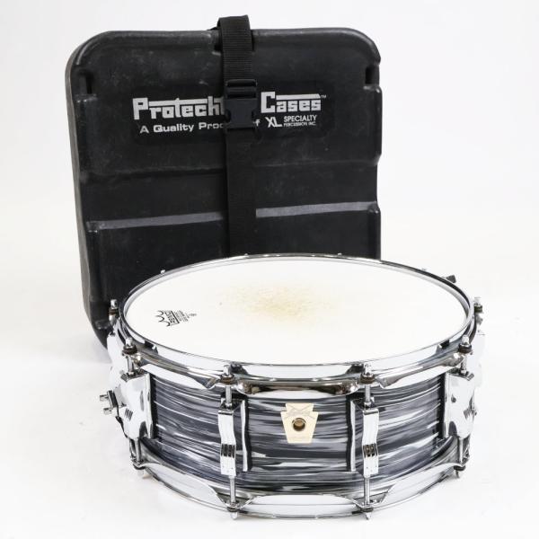 【中古】 スネアドラム ラディック Ludwig LS401 Classic Maple Vintage Blue Oyster 14x5  Ludwig LS401 Classic Maple Vintage Blue Oyster 14...