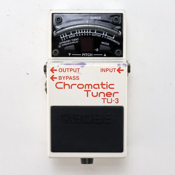 【中古】 クロマチックチューナー BOSS TU-3 Chromatic Tuner  BOSS TU-3 Chromatic Tuner の中古品です。  使用感のあるコンディションです。 商品内容：本体のみ  全体的にかなり使用感のある...