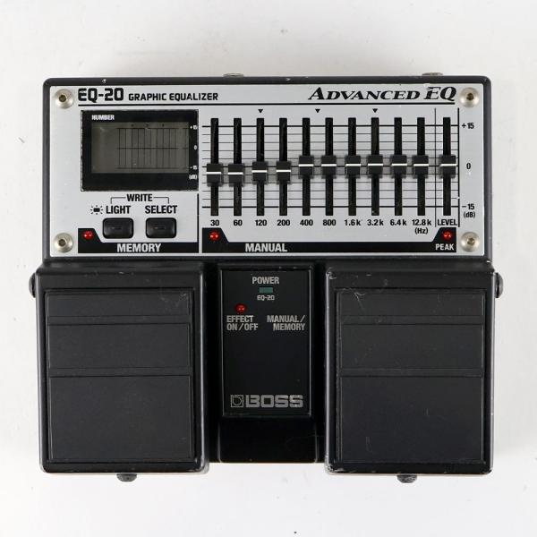 【中古】 イコライザー BOSS EQ-20 Graphic Equalizer ADVANCED EQ グラフィックイコライザー グライコ ギターエフェクター  BOSS EQ-20 Graphic Equalizer ADVANCED ...