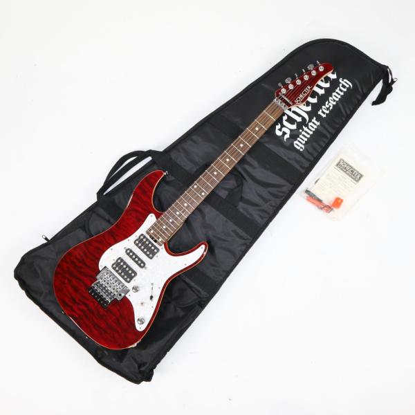 【中古】 エレキギター SCHECTER SD-2-24-AL RED/R See-thru Red シェクター ALDER アルダーバック  SCHECTER SD-2-24-AL RED/R の中古品です。  比較的綺麗なコンディション...