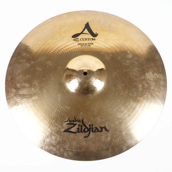 【中古】ライドシンバル ジルジャン ZILDJIAN A CUSTOM MEDIUM RIDE 20インチ  ZILDJIAN A CUSTOM MEDIUM RIDE 20インチ の中古品です。  使用感のあるコンディションです。 商品内...