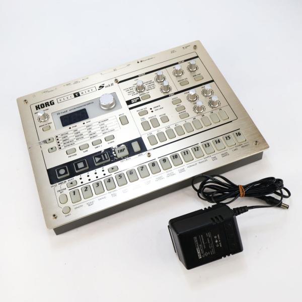 【中古】リズムマシン サンプラー KORG ELECTRIBE ES-1 mkII コルグ  KORG ELECTRIBE ES-1 mkII  の中古品です。  使用感のあるコンディションです。 商品内容：本体・電源アダプター  傷、塗装...