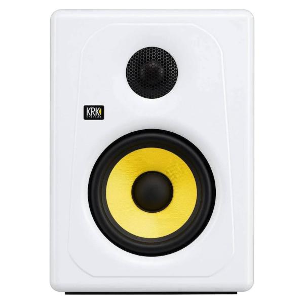 KRK SYSTEMS KREATE 5 WHITE Limited Edition STUDIO MONITOR K5 パワードモニタースピーカー 1本  KREATE 5 WHITE Limited Editionは、取り回しに優れた5...