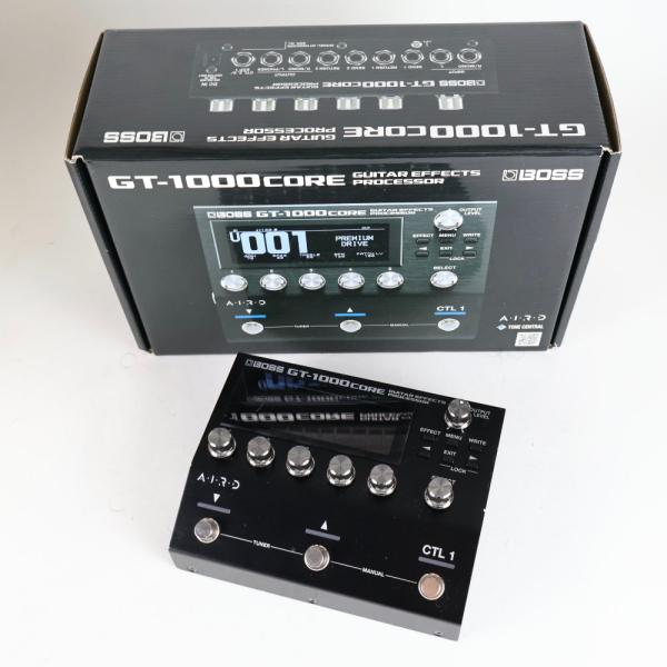 【中古】 マルチエフェクター BOSS GT-1000CORE Guitar Effects Processor ボス  BOSS GT-1000CORE Guitar Effects Processor  の中古品です。  使用感のあるコ...
