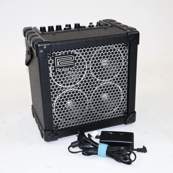 【中古】 ローランド ギターアンプ ROLAND MICRO CUBE RX マイクロキューブRX  ROLAND MICRO CUBE RX の中古品です。  使用感のあるコンディションです。 商品内容：本体・電源アダプター  裏面に一部...
