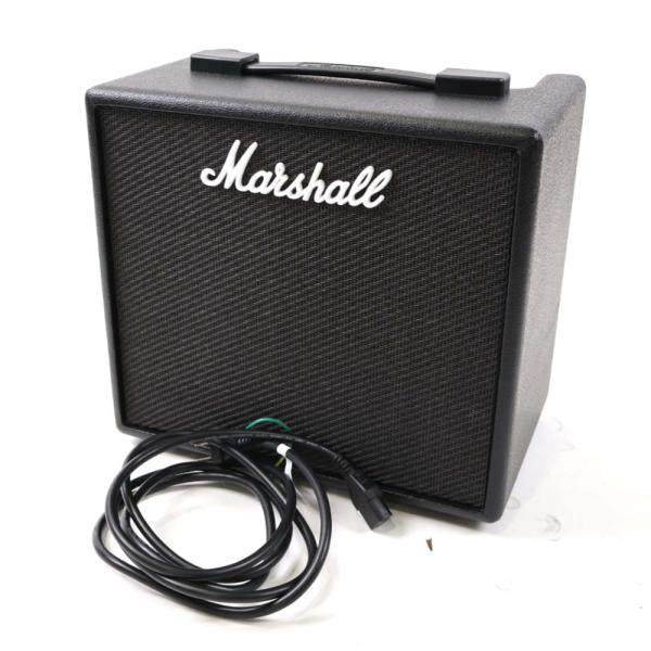 【中古】 マーシャル MARSHALL CODE25 フルモデリング 小型ギターアンプ コンボ  MARSHALL CODE25 の中古品です。  使用感のあるコンディションです。 商品内容：本体・電源コード  側面を中心に傷や汚れの付着が...