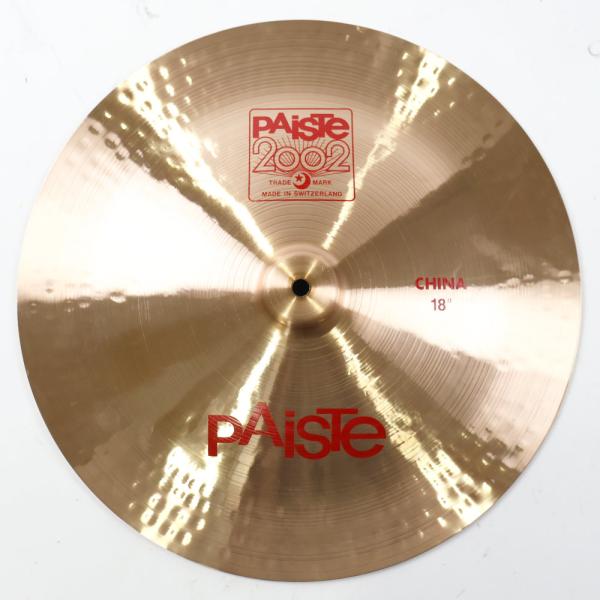 【中古】 チャイナシンバル パイステ PAISTE 2002 China 18インチ チャイナシンバル  PAISTE 2002 China 18インチ チャイナシンバル の中古品です。  使用感のあるコンディションです。 商品内容：本体の...