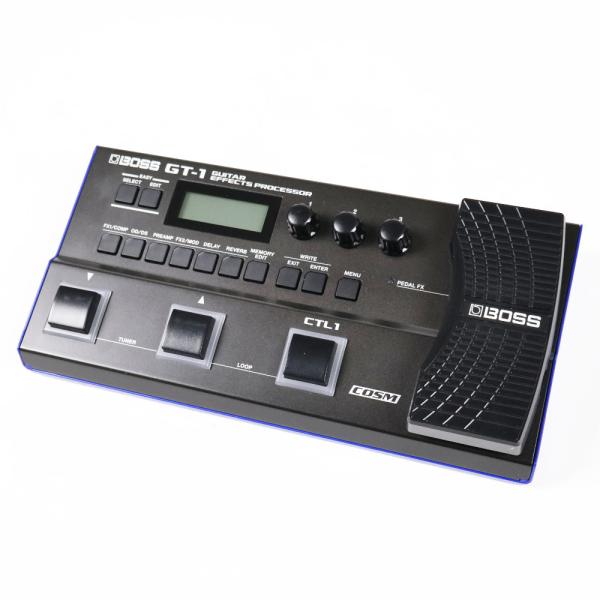 【中古】ボス マルチエフェクター BOSS GT-1 Guitar Effect Processor  BOSS GT-1 Guitar Effect Processor の中古品です。  使用感のあるコンディションです。 商品内容：本体の...