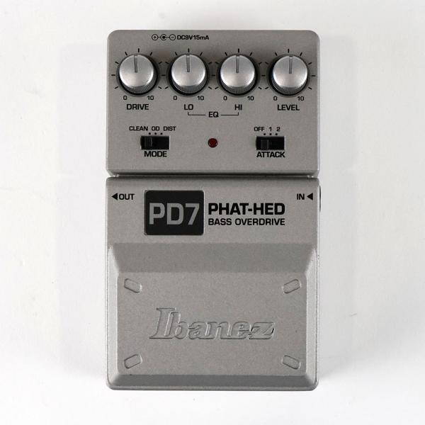 【中古】 ベースオーバードライブ Ibanez PD7 PHAT-HED BASS OVERDRIVE ベースエフェクター  Ibanez PD7 PHAT-HED BASS OVERDRIVE の中古品です。  使用感のあるコンディション...
