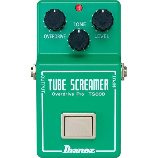 アイバニーズ オーバードライブ エフェクター チューブスクリーマー TS808 TUBE SCREAMER ギターエフェクター IBANEZ イバニーズ。1970 年代後半に海外で発売され、多くのプロ・ミュージシャンに愛用された伝説のコンパ...