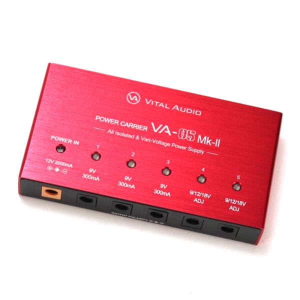 【中古】 Vital Audio バイタルオーディオ POWER CARRIER VA-05 MkII パワーサプライ  Vital Audio POWER CARRIER VA-05 MkII の中古品です。  使用感のあるコンディション...