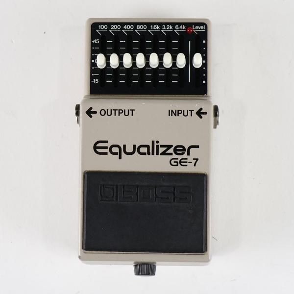 【中古】イコライザー エフェクター BOSS GE-7 Equalizer Made in Japan ギターエフェクター  BOSS GE-7 Equalizer Made in Japan の中古品です。  使用感のあるコンディションで...