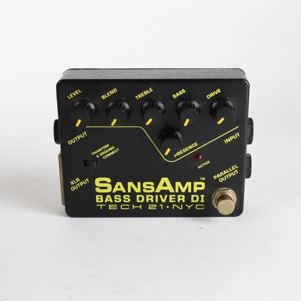 【中古】サンズアンプ ベースドライバーDI TECH21 SansAmp BASS DRIVER DI 旧仕様 前期型 ベース用DI プリアンプ  TECH21 SansAmp BASS DRIVER DI 旧仕様 前期型  の中古品です。...