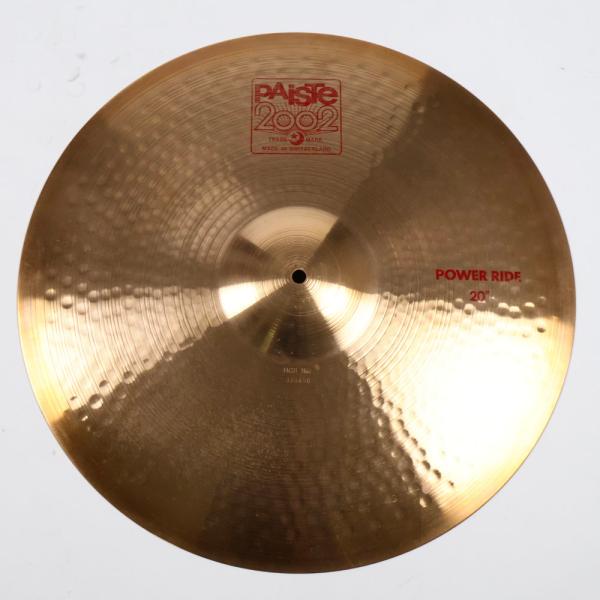 【中古】 ライドシンバル パイステ PAISTE 2002 POWER RIDE 20インチ ライドシンバル  PAISTE 2002 POWER RIDE 20インチ の中古品です。  使用感のあるコンディションです。 商品内容：本体のみ...