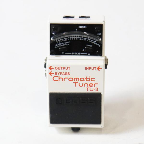 【中古】 クロマチックチューナー BOSS TU-3 Chromatic Tuner  BOSS TU-3 Chromatic Tuner の中古品です。  使用感のあるコンディションです。 商品内容：本体のみ  全体的に使用感のあるコンデ...