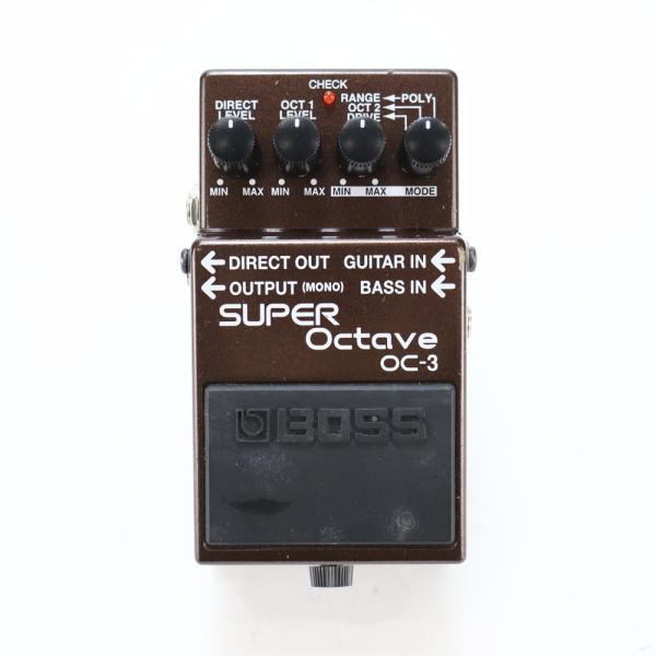 【中古】 スーパーオクターブ エフェクター BOSS OC-3  Super Octave ボス ギターエフェクター オクターバー  BOSS OC-3  Super Octave の中古品です。  使用感のあるコンディションです。 商品内...