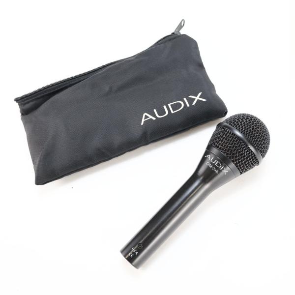 【中古】 ボーカル用ダイナミックマイク AUDIX OM-3xb  AUDIX OM-3xb の中古品です。  使用感のあるコンディションです。 商品内容：本体・マイクポーチ  全体的に使用感のあるコンディションです。 現在の所、ガリもなく...