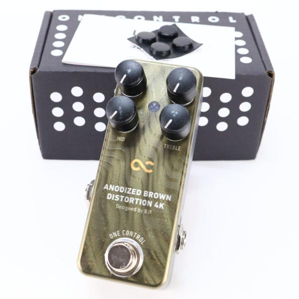 【中古】 One Control Anodized Brown Distortion 4K ディストーション ギターエフェクター  One Control Anodized Brown Distortion 4K の中古品です。  比較的綺...