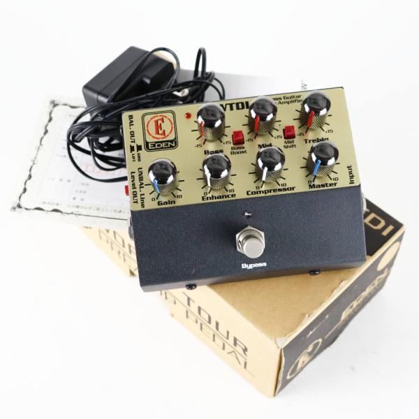 【中古】 ベースプリアンプ EDEN WTDI ダイレクトボックス DI エデン  EDEN WTDI の中古品です。  比較的綺麗なコンディションです。 商品内容：本体・電源アダプター・箱・取扱説明書  小傷あり。大きなダメージはありませ...