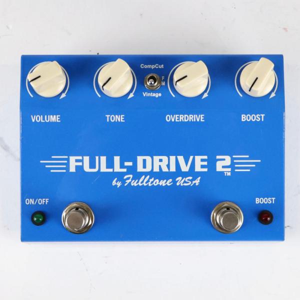 【中古】 エフェクター Fulltone Full-Drive 2 with mini SW. CompCut ギターエフェクター フルトーン フルドライブ  Fulltone Full-Drive 2 の中古品です。  使用感のあるコンデ...