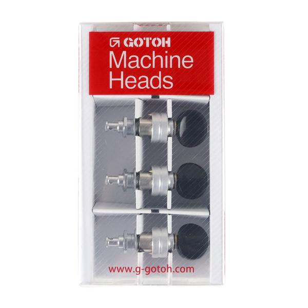ゴトー GOTOH UPTL-UBB-CW ウクレレ用ペグ クロームホワイト ギアペグ  ※パーツの取り扱いには、相応の技術と知識が必要になります。自己責任にて、取り扱い可能な方のみ、ご検討下さい。個人的に取り付け時に起った、楽器及びパーツ...