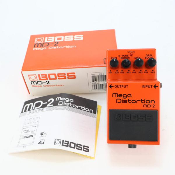 【中古】メガディストーション エフェクター BOSS MD-2 Mega Distortion ギターエフェクター ディストーション  BOSS MD-2 Mega Distortion の中古品です。  使用感のあるコンディションです。 ...