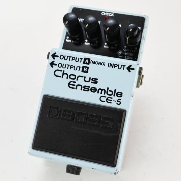 【中古】コーラスアンサンブル エフェクター BOSS CE-5 Chorus Ensemble ギターエフェクター  BOSS CE-5 Chorus Ensemble の中古品です。  使用感のあるコンディションです。 商品内容：本体のみ...
