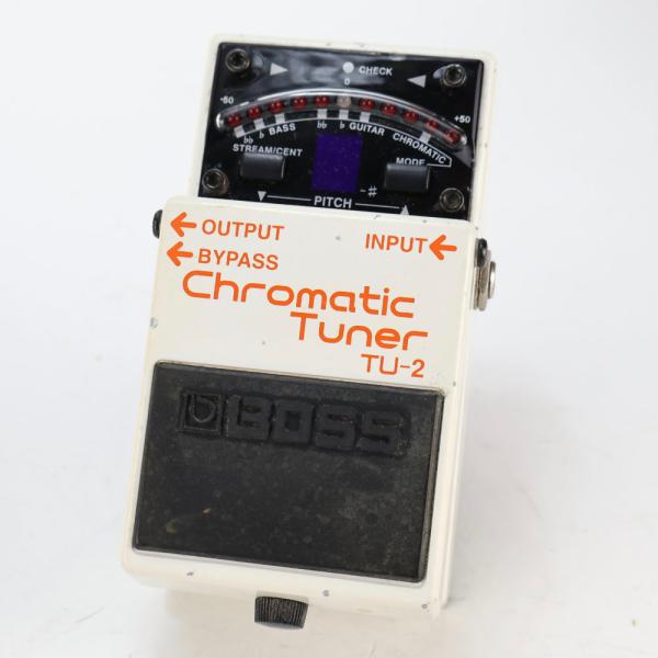 【中古】 クロマチックチューナー エフェクター BOSS TU-2 Chromatic Tuner ペダルチューナー  BOSS TU-2 Chromatic Tuner の中古品です。  使用感のあるコンディションです。 商品内容：本体の...
