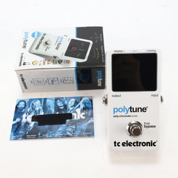 【中古】 チューナー tc electronic PolyTune 1 ポリフォニックチューナー ポリチューン ペダルチューナー  tc electronic PolyTune 1 の中古品です。  使用感のあるコンディションです。 商品内...