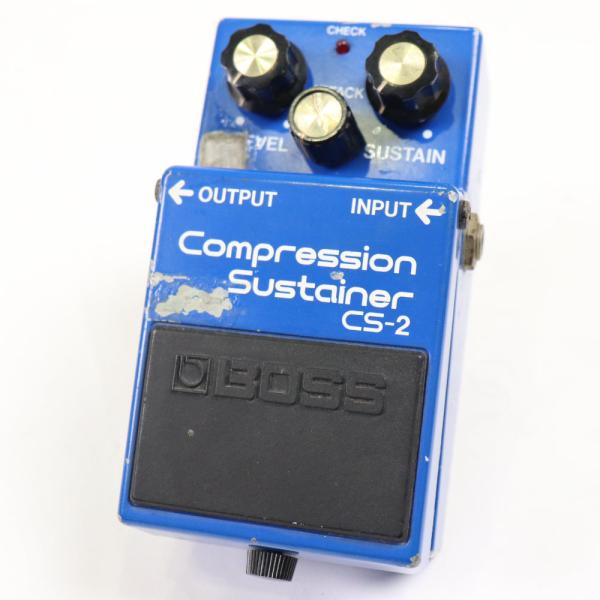 【中古】コンプレッサー エフェクター BOSS CS-2 Compression Sustainer Made in Japan ギターエフェクター  BOSS CS-2 Compression Sustainer の中古品です。  中古な...